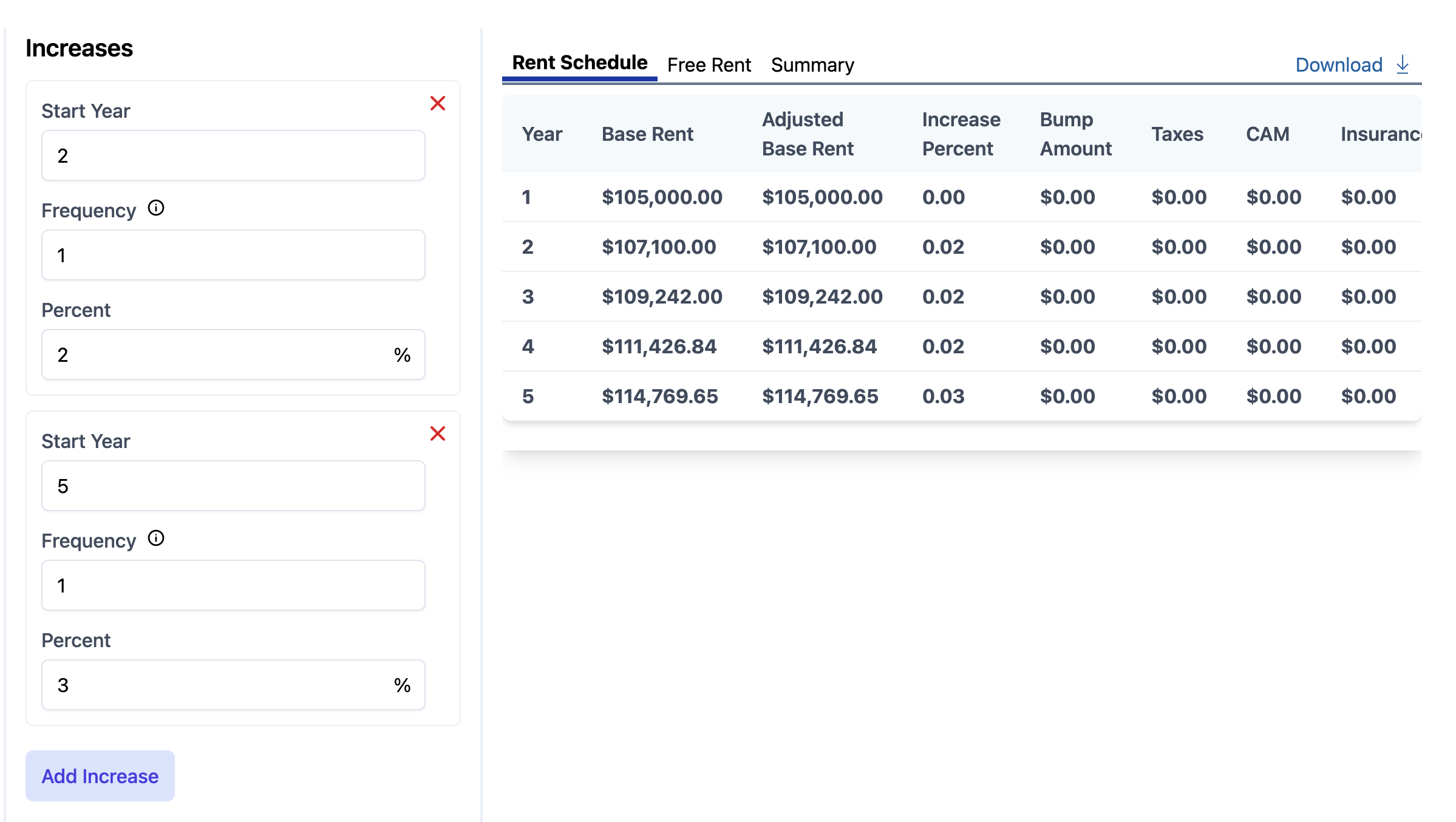 Advanced Commercial Lease Calculator | Rent, NNN, and Cost Estimator